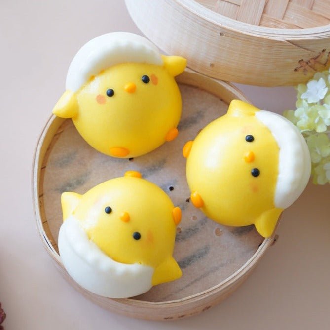 Oh McDonald Bao Set (2-Caramel, 2-Custard, 2-Red Bean Paste) – Bao Babies